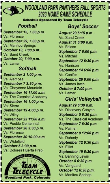 Fall High School Sports Swing Into Full Force | The Mountain Jackpot News